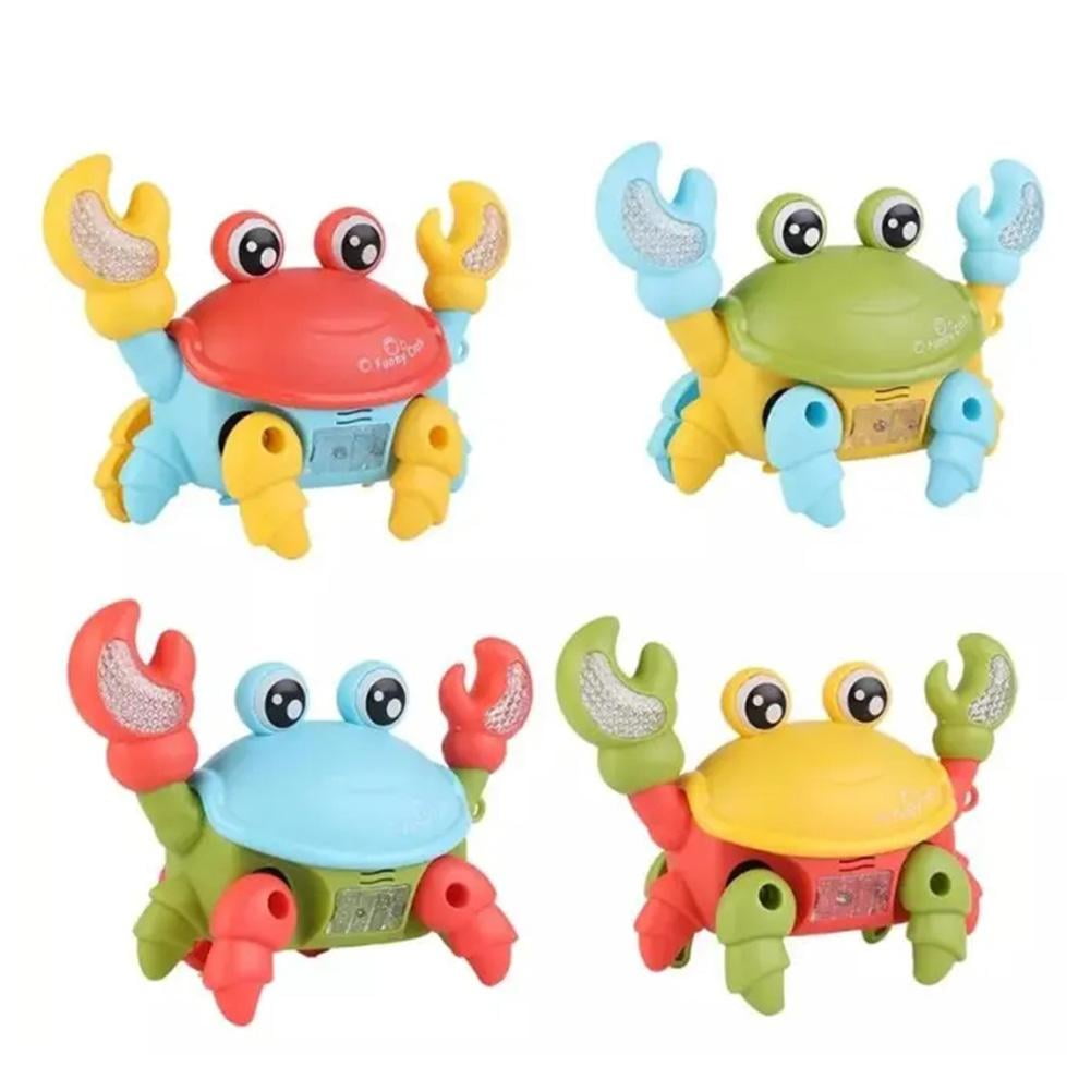 Silation Crawling Crab Toy Electric Crab With Light Toy For Kids' sic ...