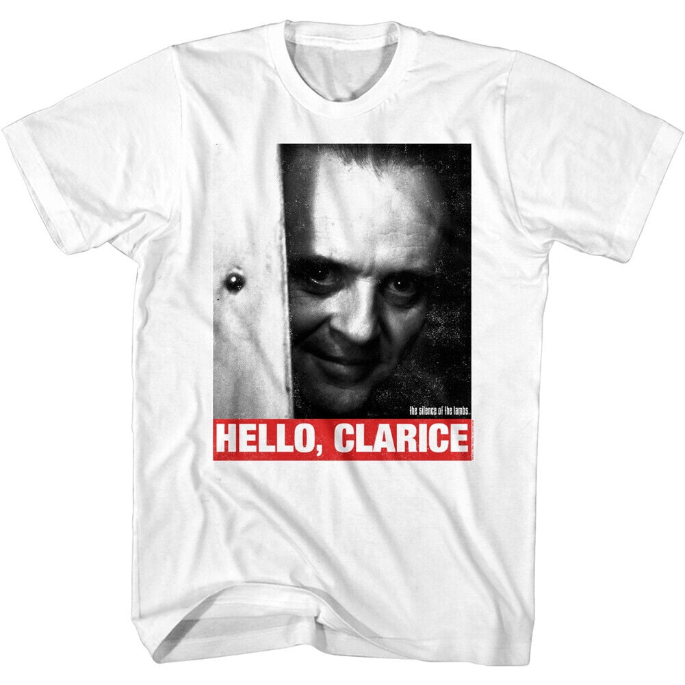 Silence Of The Lambs Hello Clarice Men&aposs T-shirt Hannibal Lector ...
