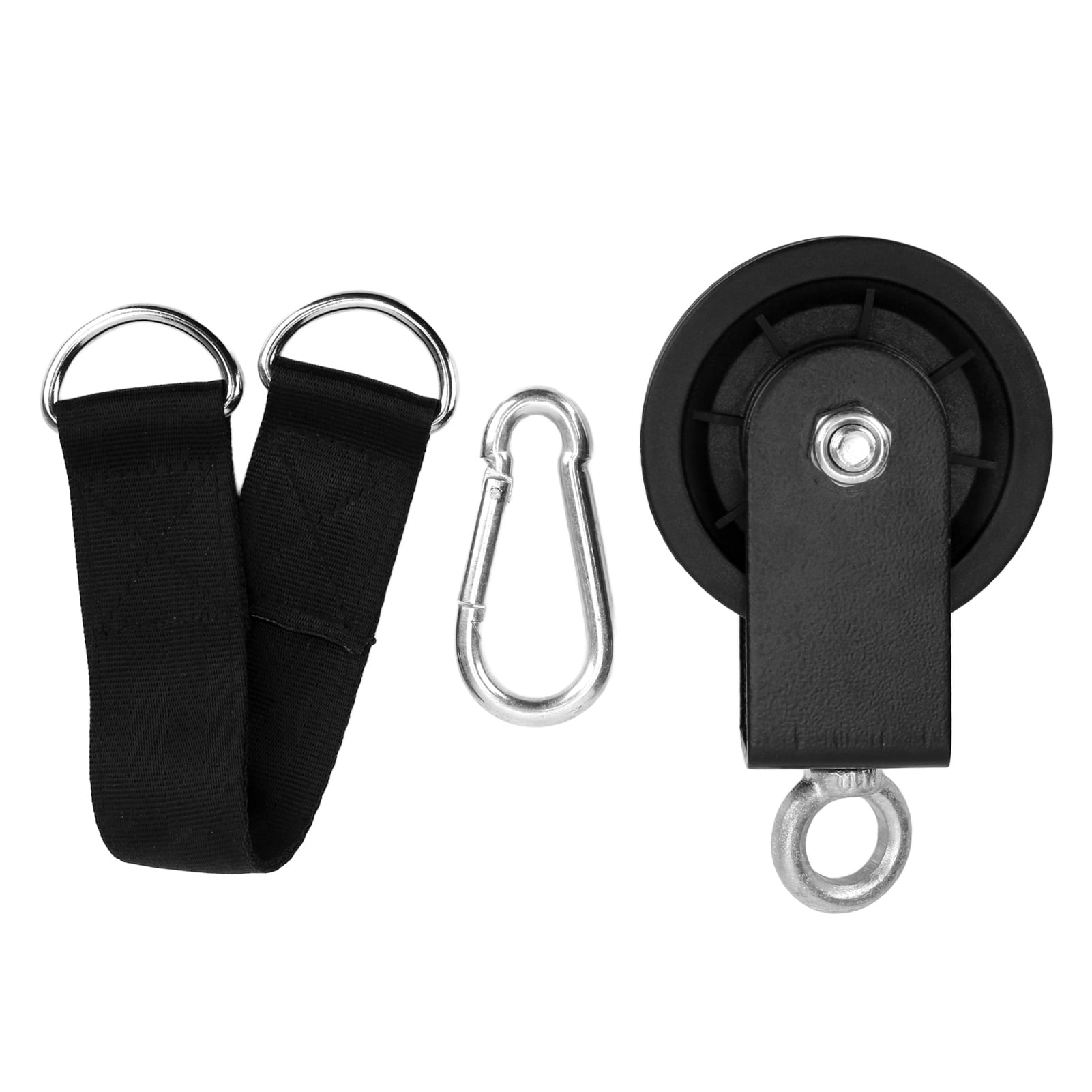 Silent 360° Rotatable Cable Pulley, 350lb Load Bearing DIY Gym ...