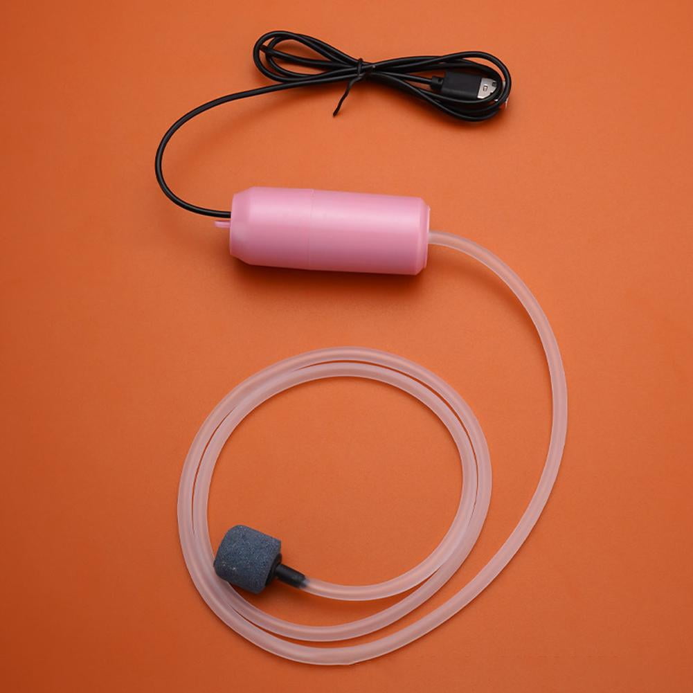 Silent Aerator Small Fish Tank Aeration Pump Mini USB W5L9 - Walmart.com