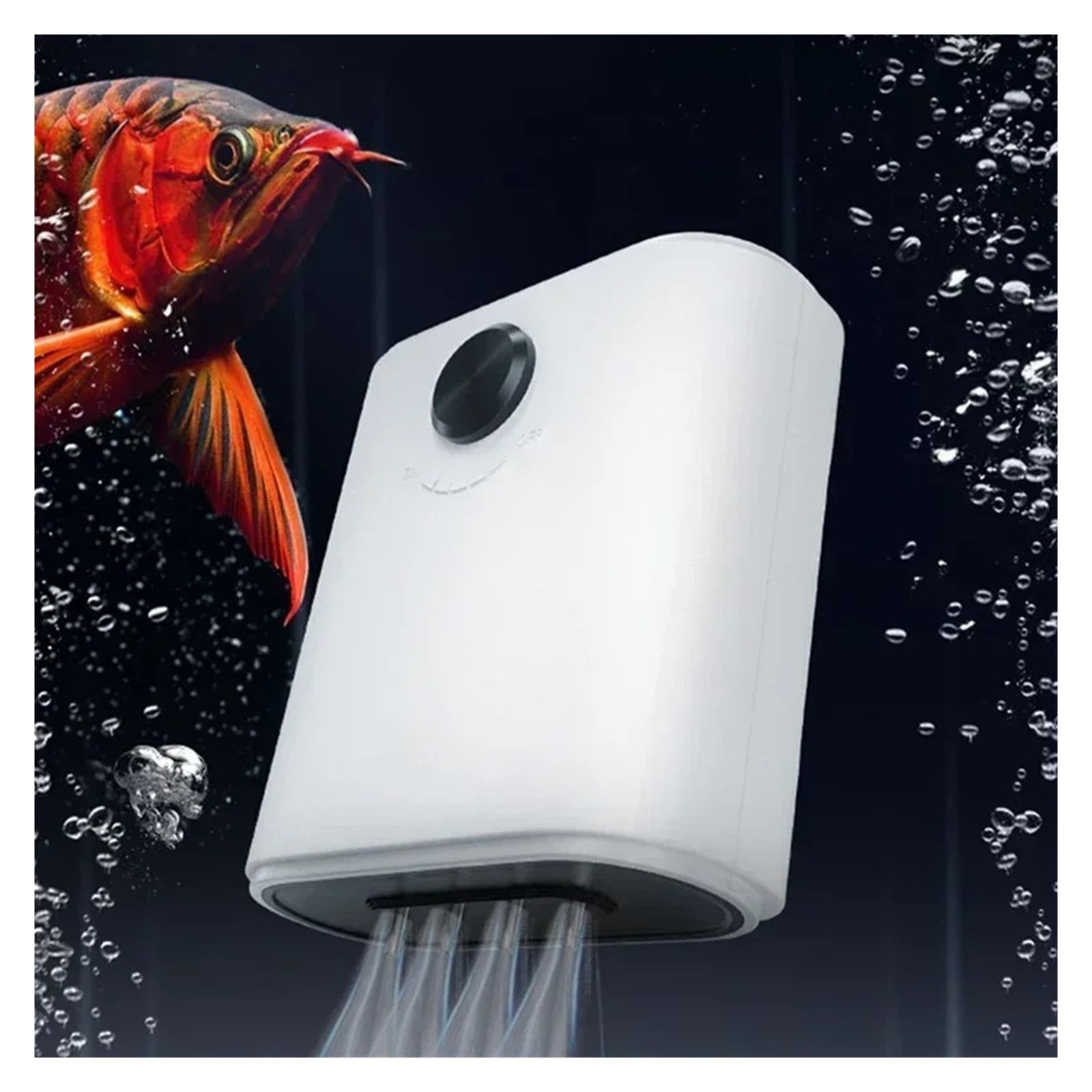 Silent Aquarium Fish Tank Fish Culture Air Pump Air Compressor Oxygen ...