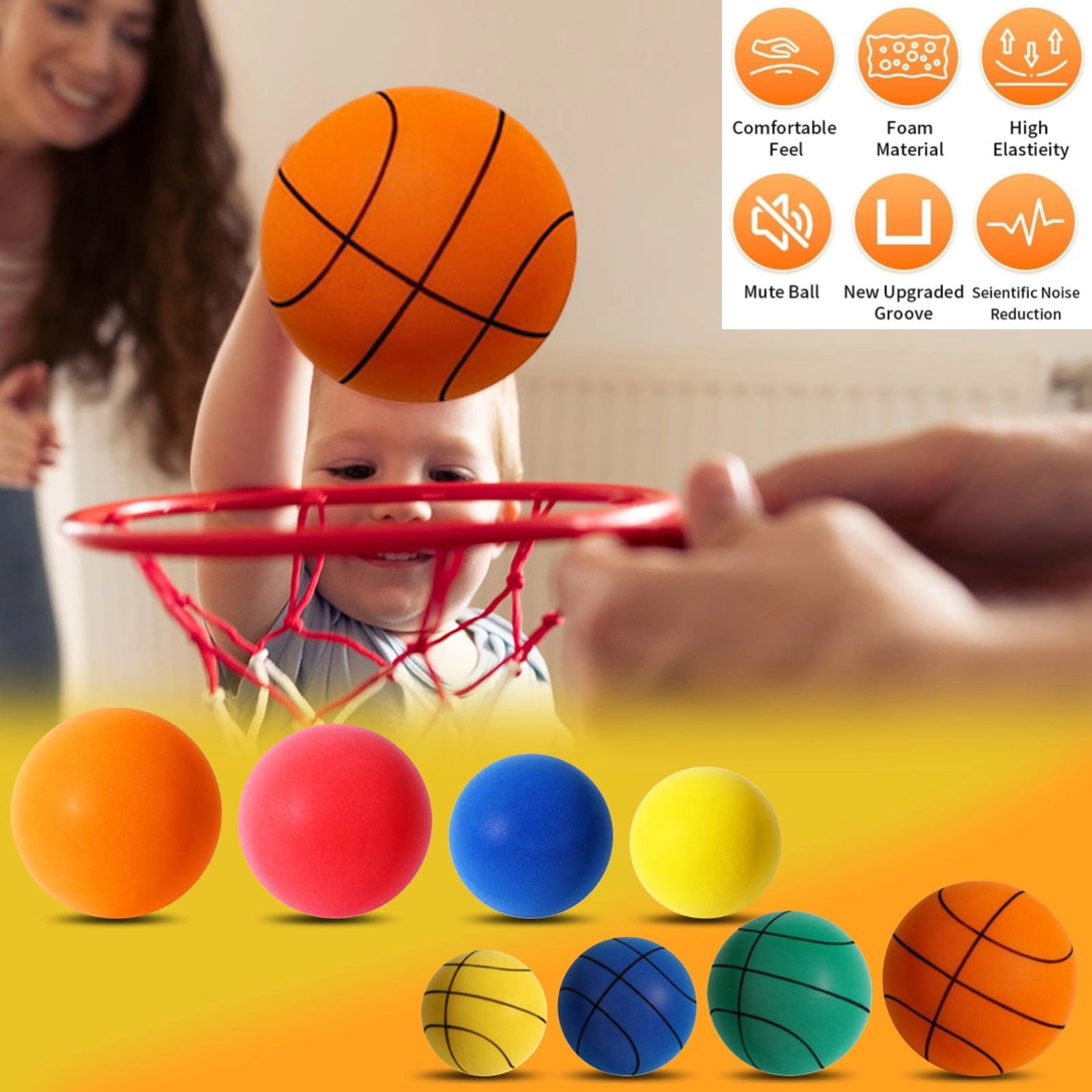 Silent Basketball 2025 New Dribble Dream Silent Basketball Soundless ...