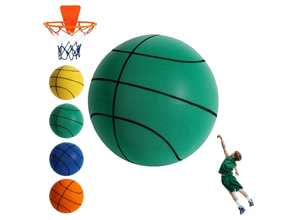 Silent Basketball, 2025 Newest Quiet Basketball Indoor, Foam Indoor ...