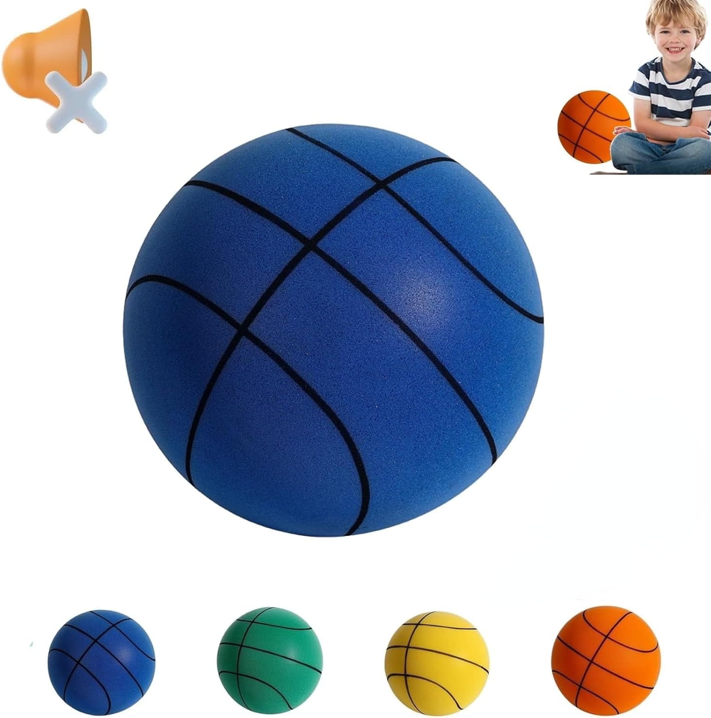 Silent Basketball,2025 Upgrade Silent Basketball Dribbling Indoor ...