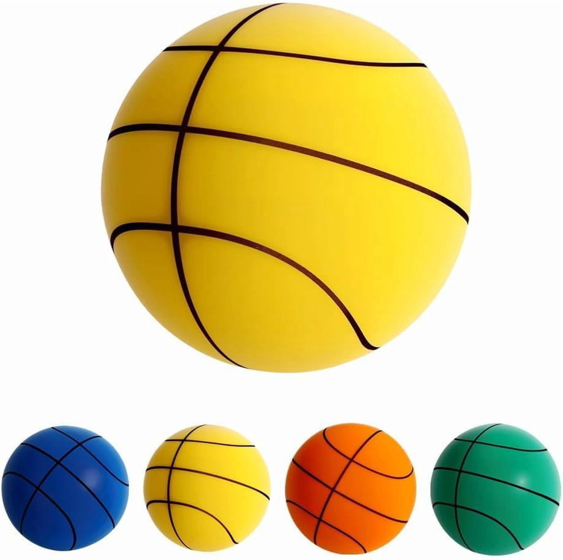 Silent Basketball, 2026 New Grooved Airless Indoor Silent Basketball ...