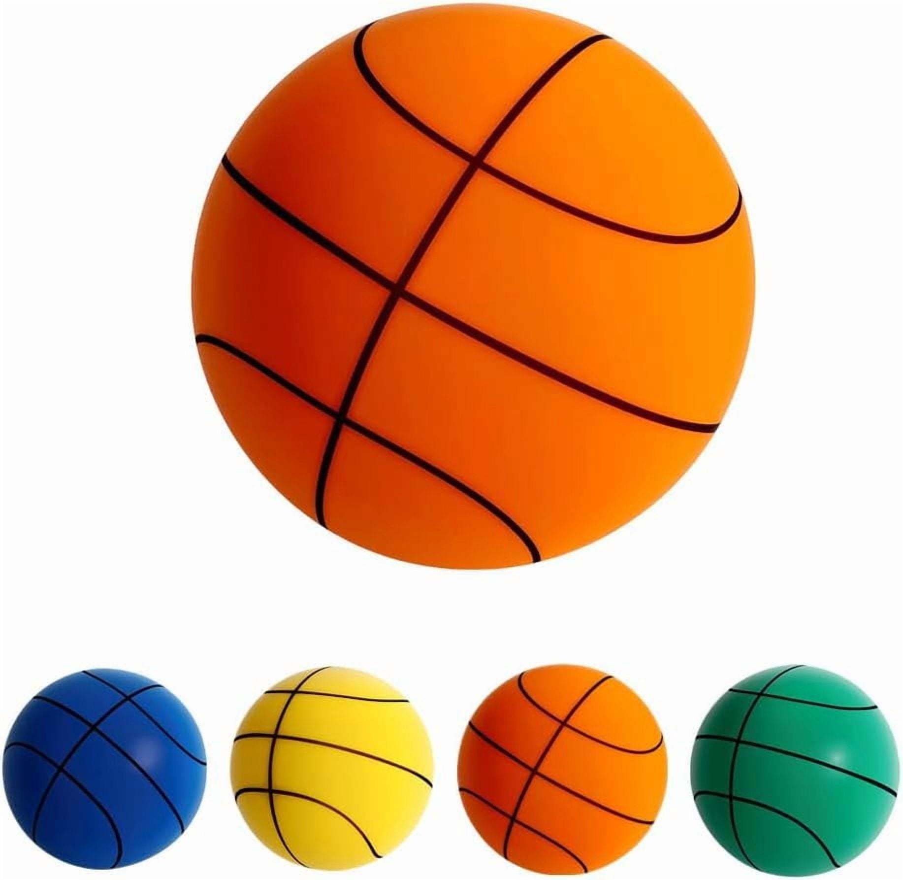 Silent Basketball, 2026 New Grooved Airless Indoor Silent Basketball ...