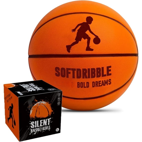 Silent Basketball Airless Indoor Ball 2026 Upgraded Soft Noiseless ...