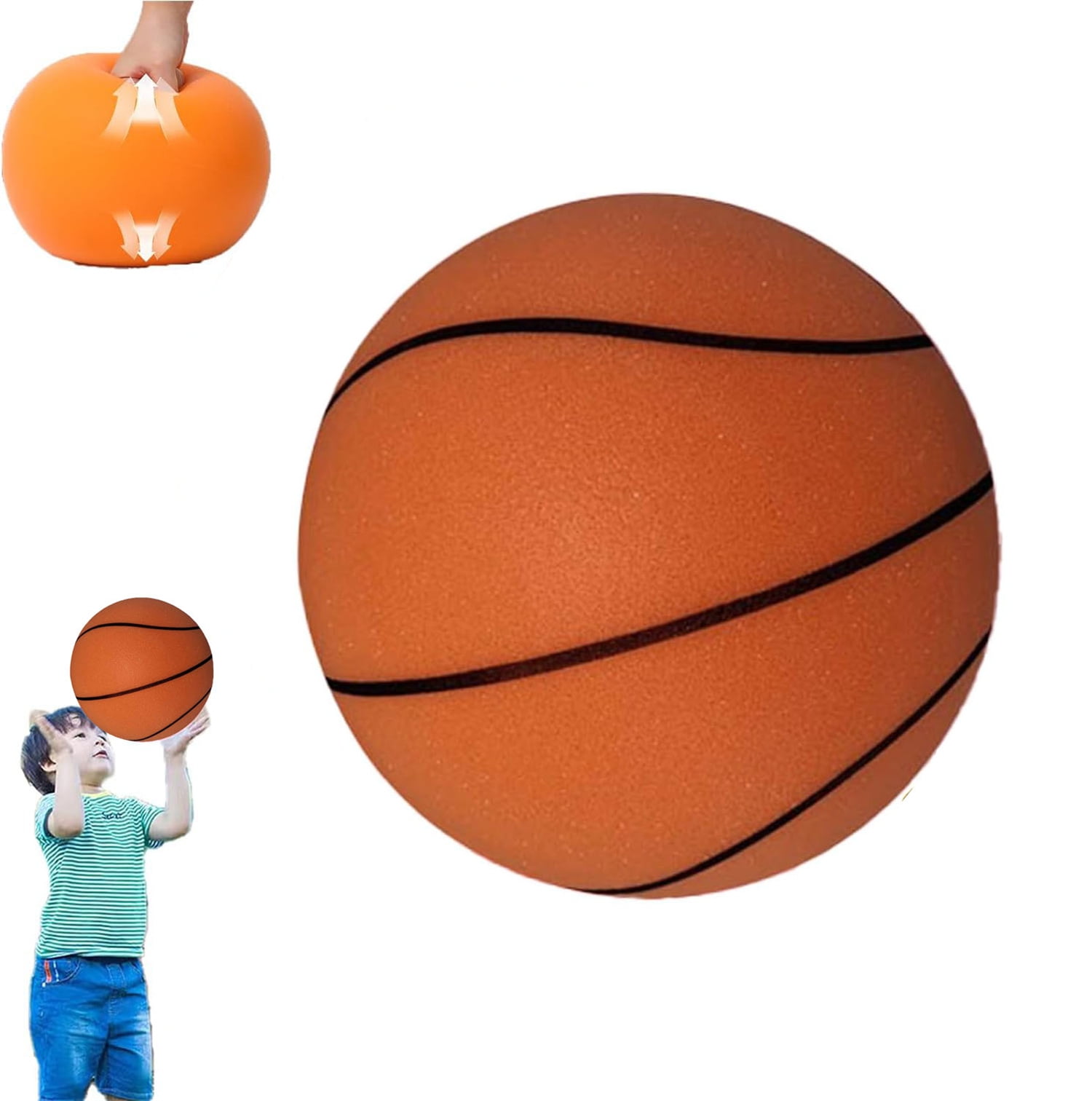 Silent Basketball,Bexikou Quiet Basketball Indoor, Uncoated High ...