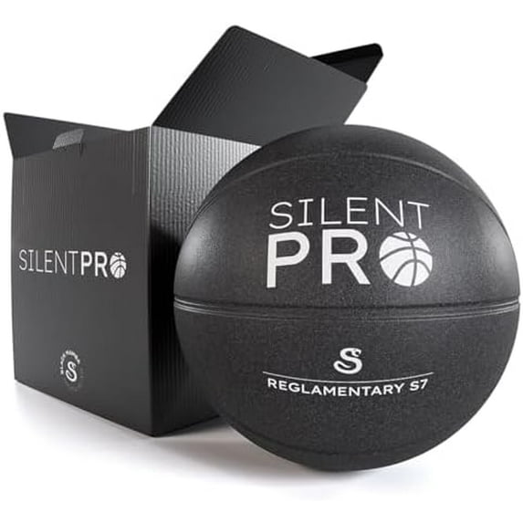 Silent Basketball – Black Mamba Premium Series – Size 7 (29.5") – Quiet ...