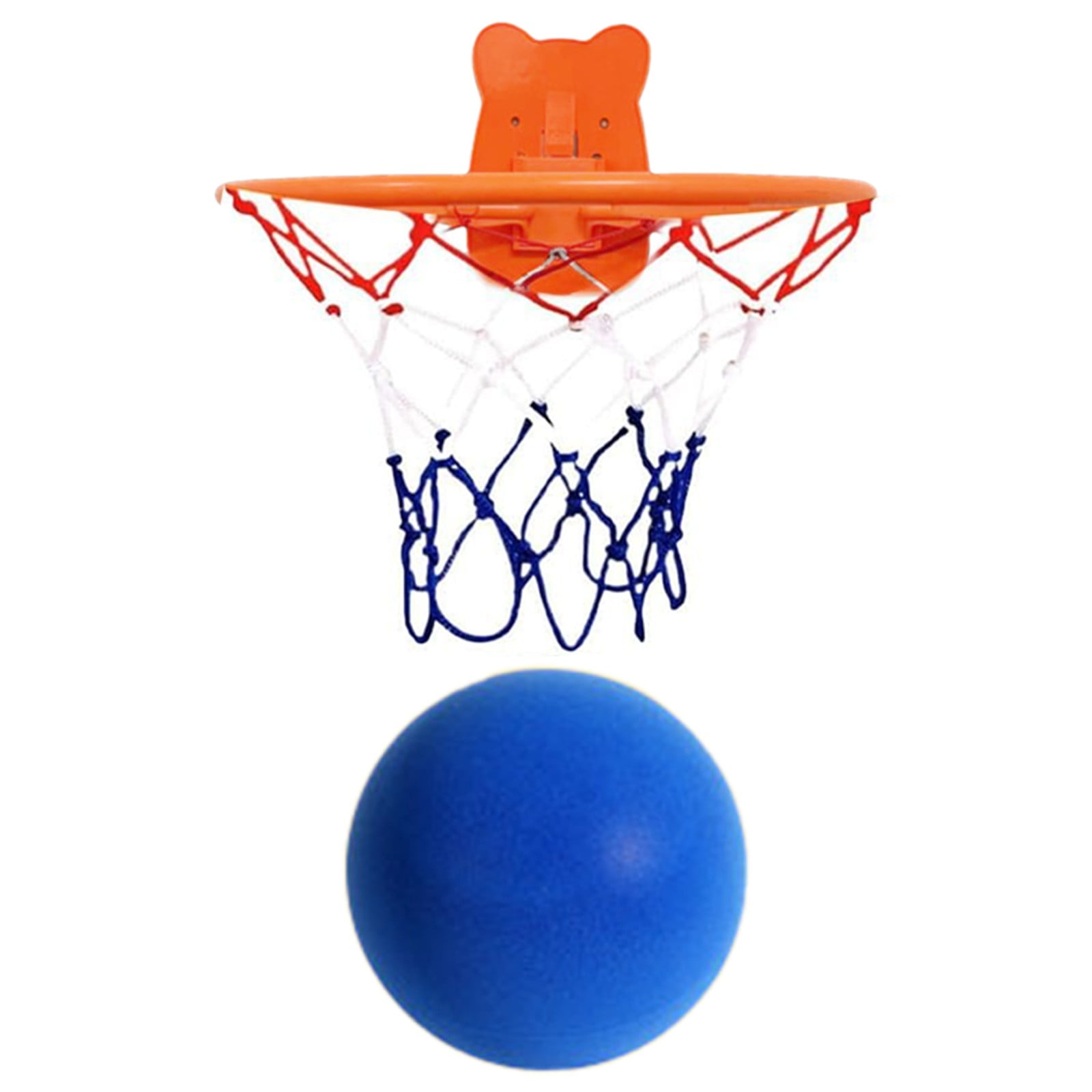 Silent Basketball & Hoop Set Indoor Basketball Rim Wall Mounted Indoor ...