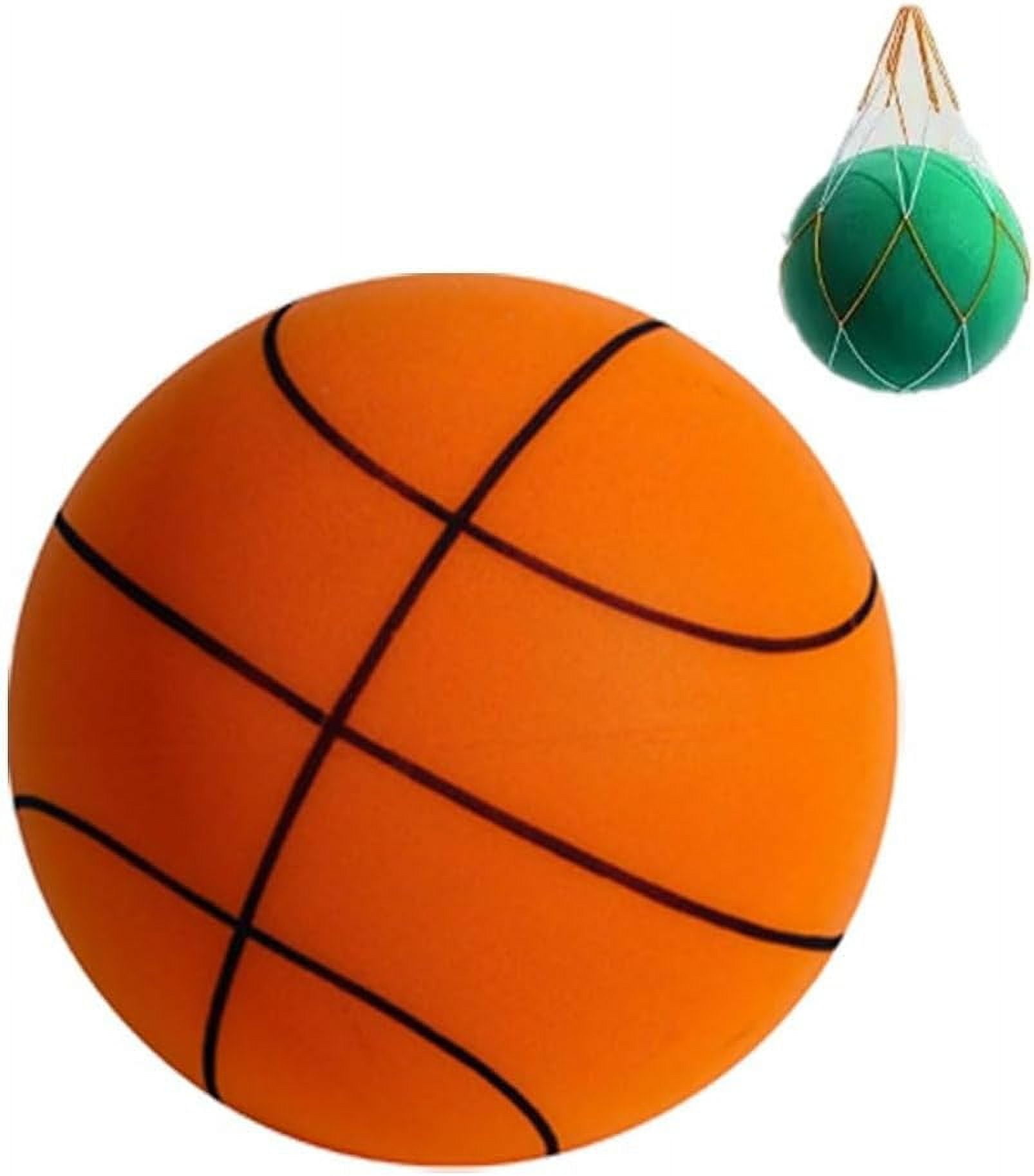 Silent Basketball and Hoop Set, Indoor Basketball Hoop for Kids and ...