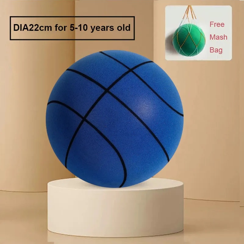 Silent Basketball Indoor Mute Pat Ball Silent Basketball 24cm No.3/5/7 ...