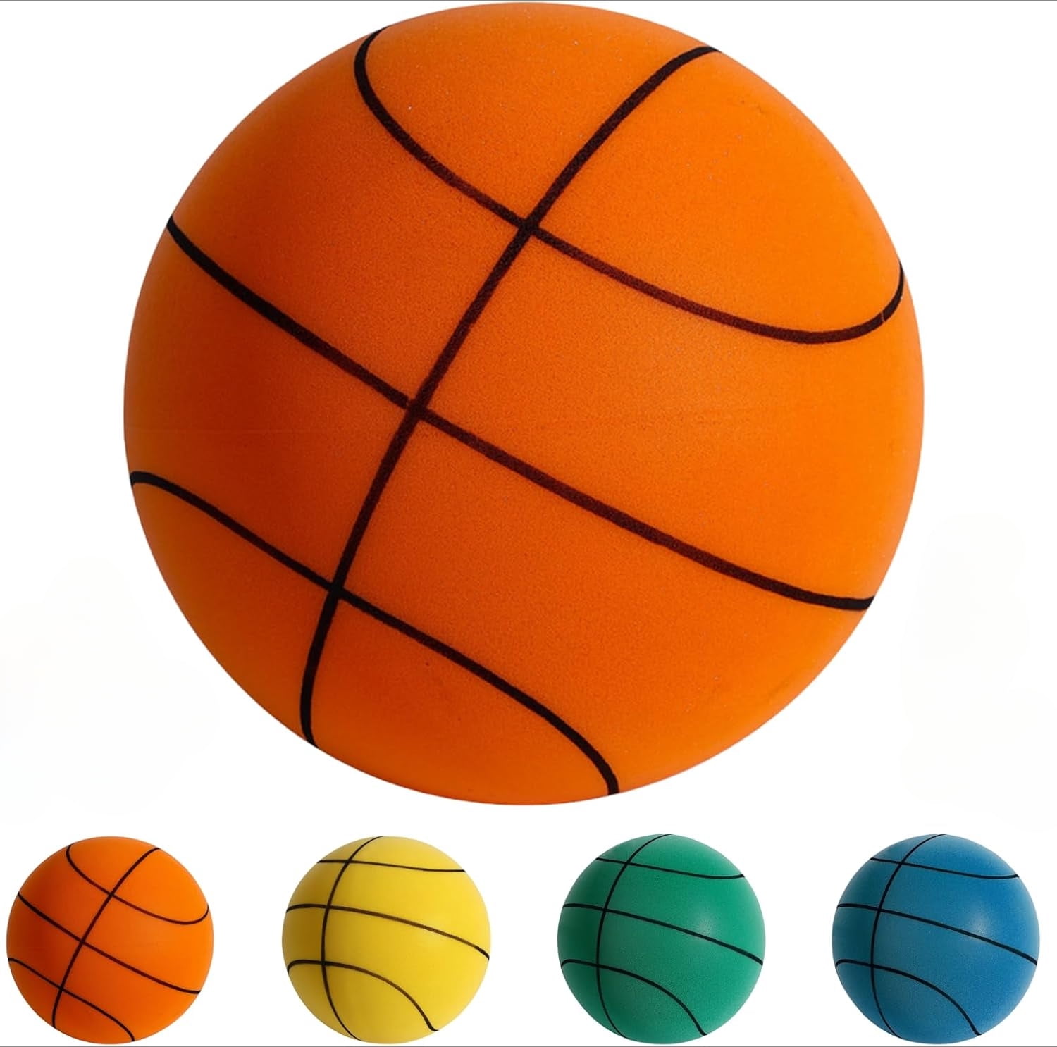 Silent Basketball, Quiet Basketball Indoor, Foam Indoor Dribbling ...