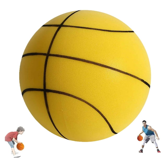 Silent Basketball, Quiet Basketball Indoor, Uncoated High-Density Foam ...