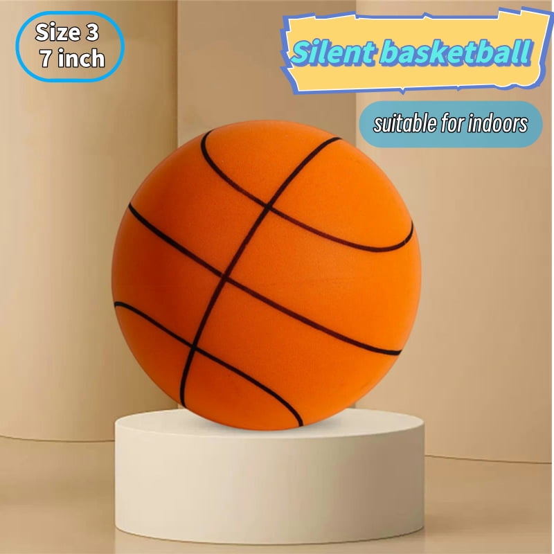 Silent Basketball,Quiet Basketball Indoor,Uncoated High-Density Foam ...