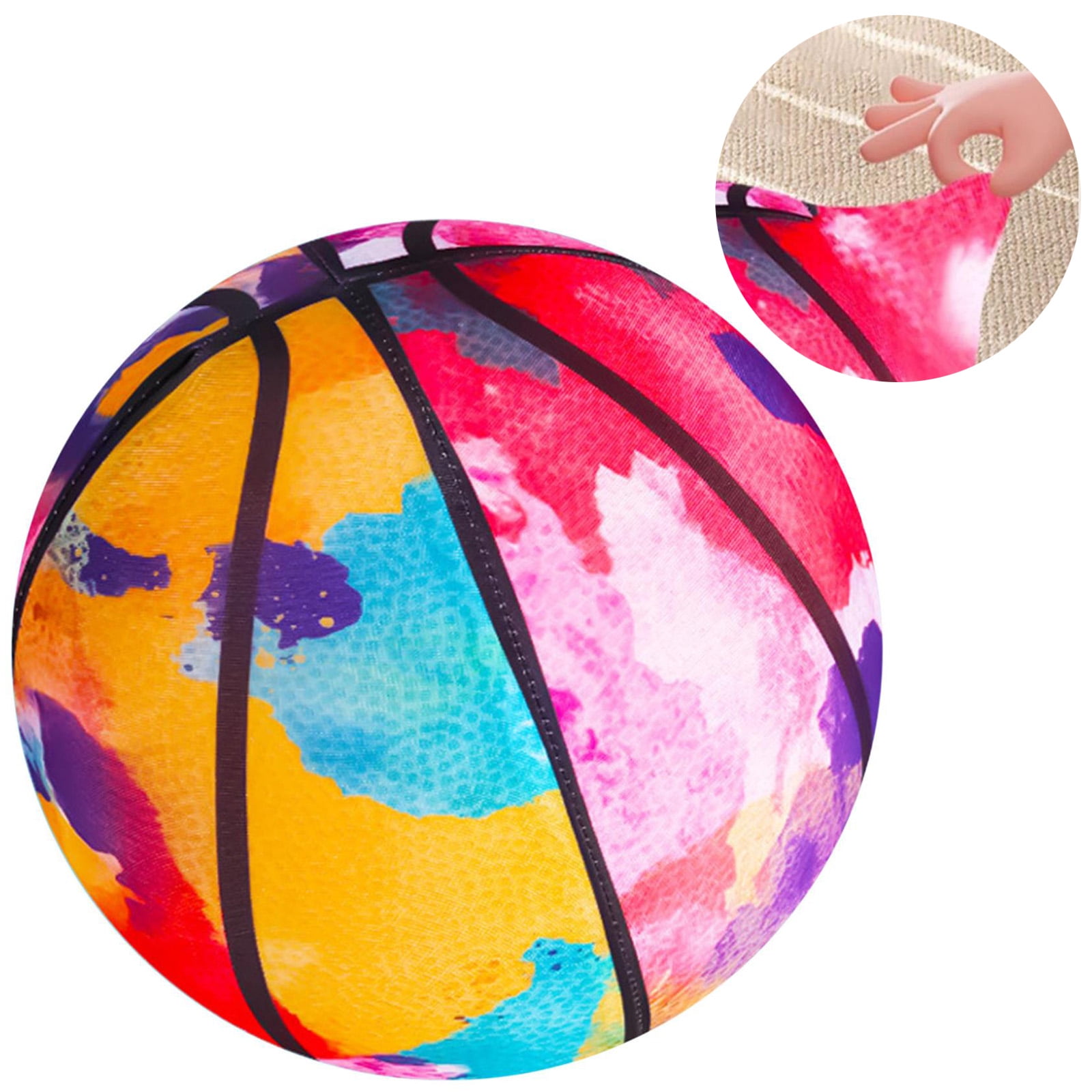 Silent Basketball,Silent Basketball Dribbling Indoor,Foam Basketball ...