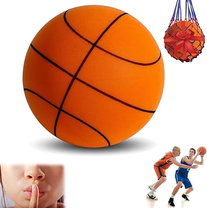 Apartment Friendly Basketball Silent Basketball – Size 7 Airless Foam ...