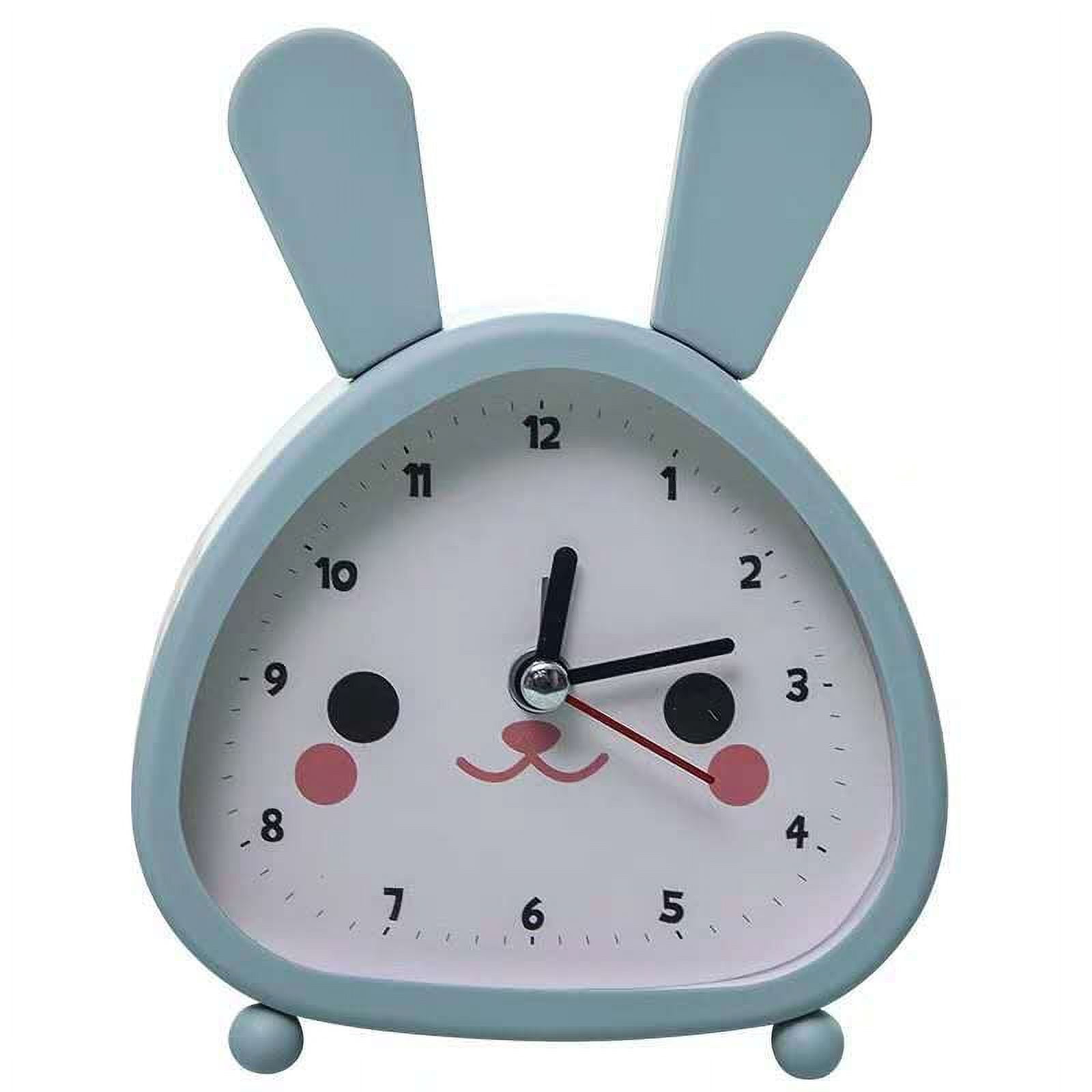 Silent Bedside Alarm Clock Student Bedroom Cute Cartoon Desk Clock ...