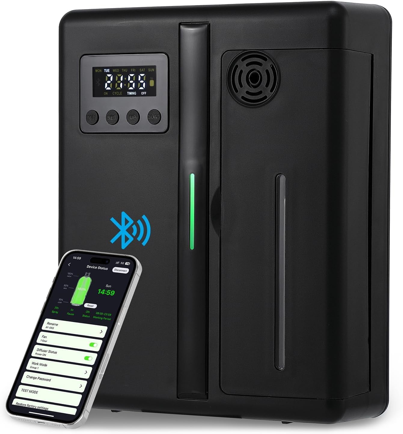 Silent Bluetooth Waterless Essential Oil Diffuser – Smart Scent ...