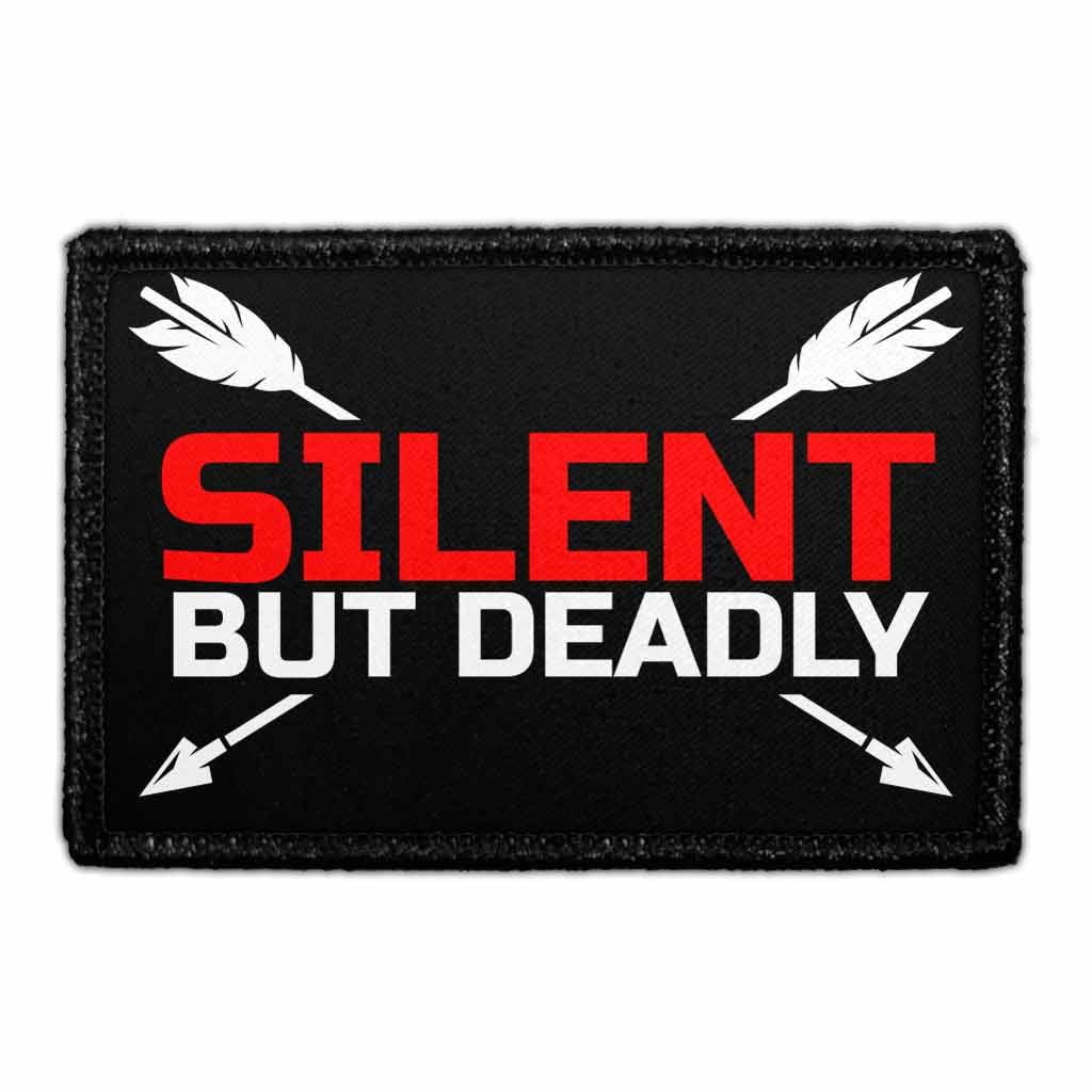 Silent But Deadly - Removable Patch - Walmart.com
