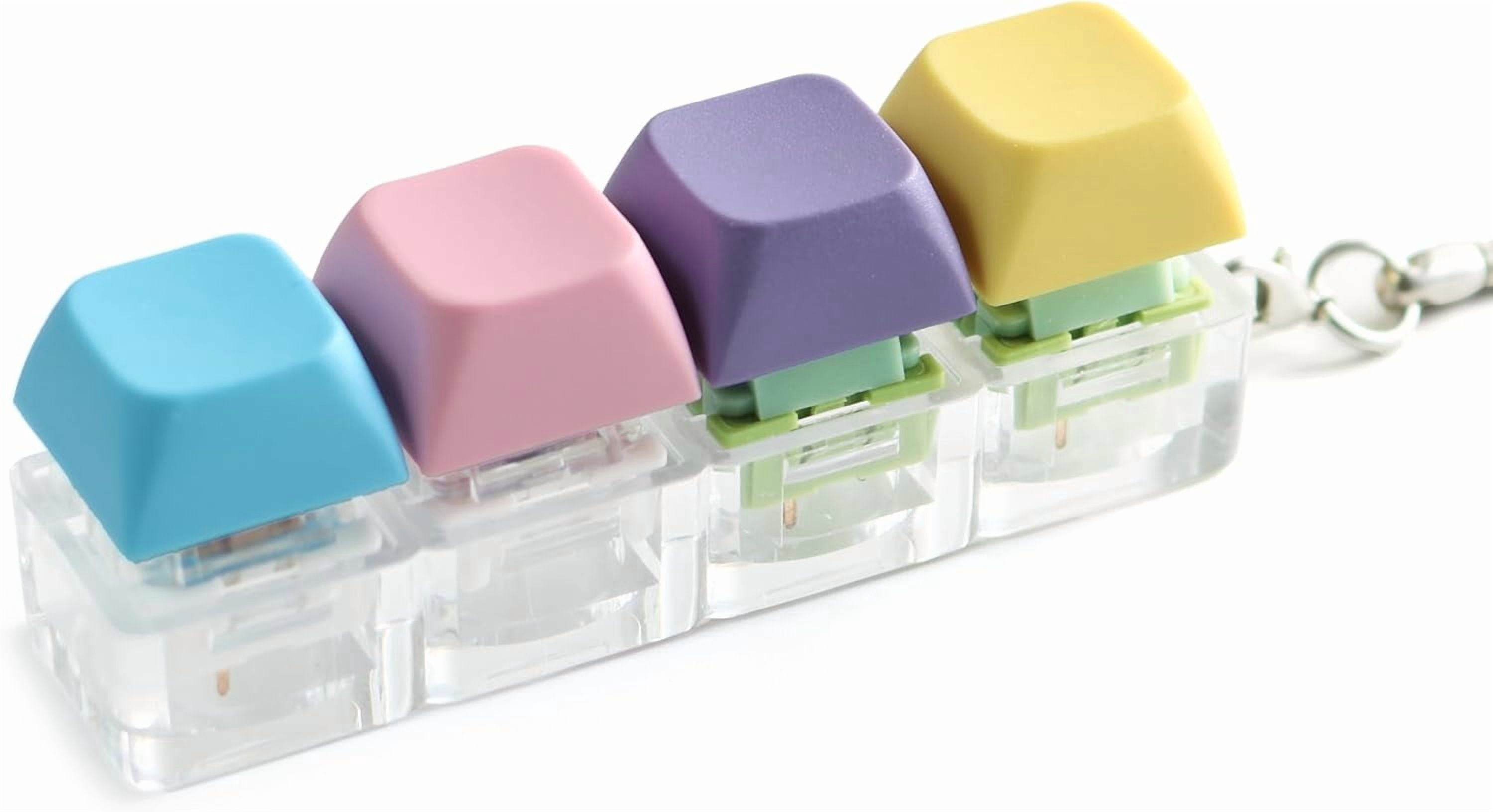 Silent & Clicky in One Keyboard Fidget, Fidget Keyboard for Office and ...
