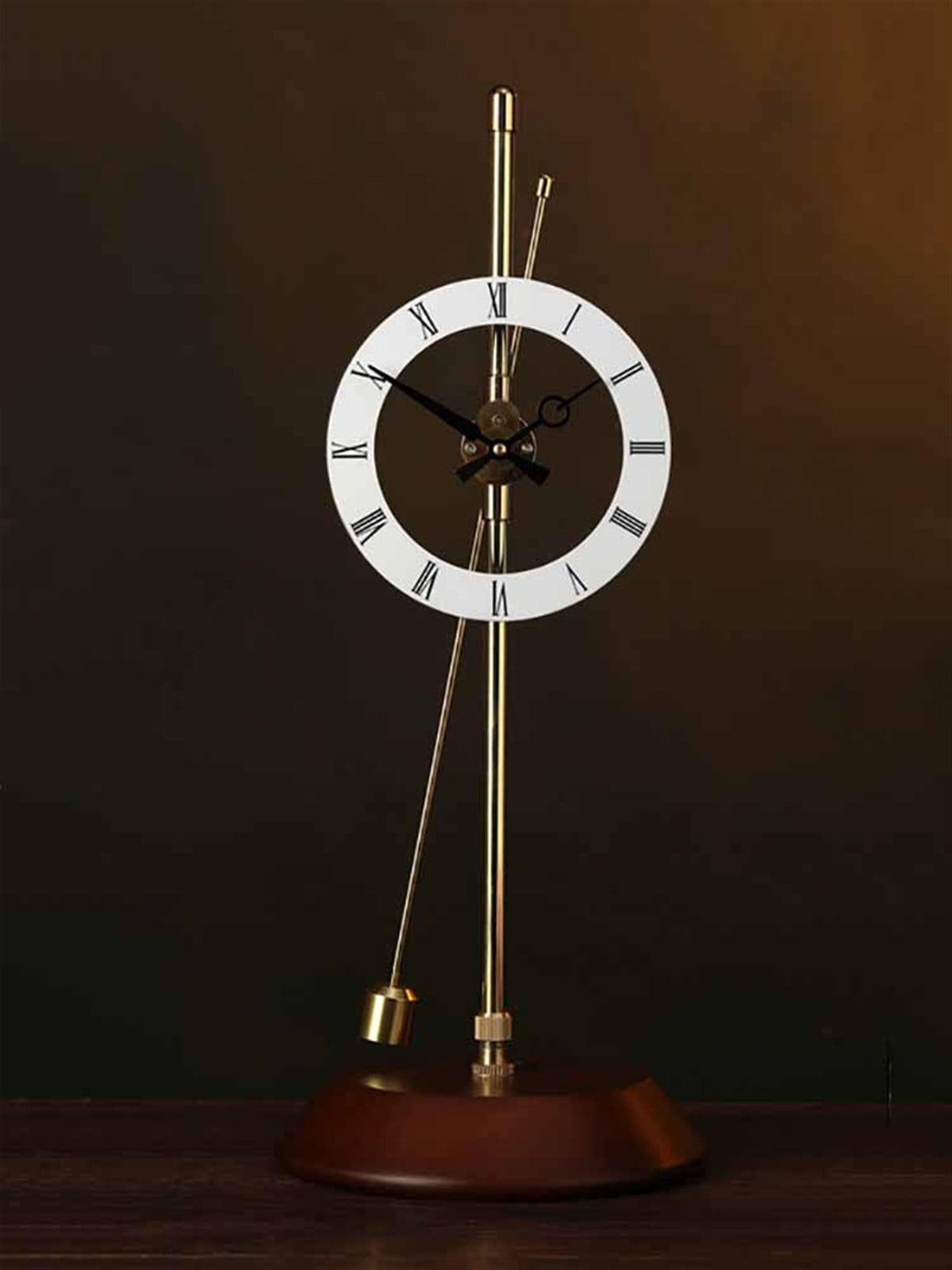 Silent Clock Decoration Clock Desktop Aerodynamic Clock Table Clock ...