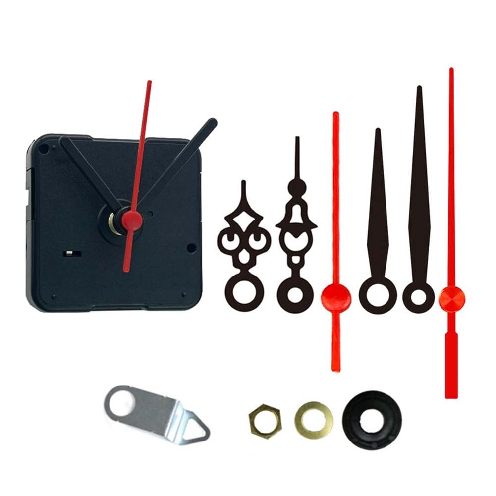 Silent Clock Movement Mechanism with 4 Short Hands Set for Custom Clock ...