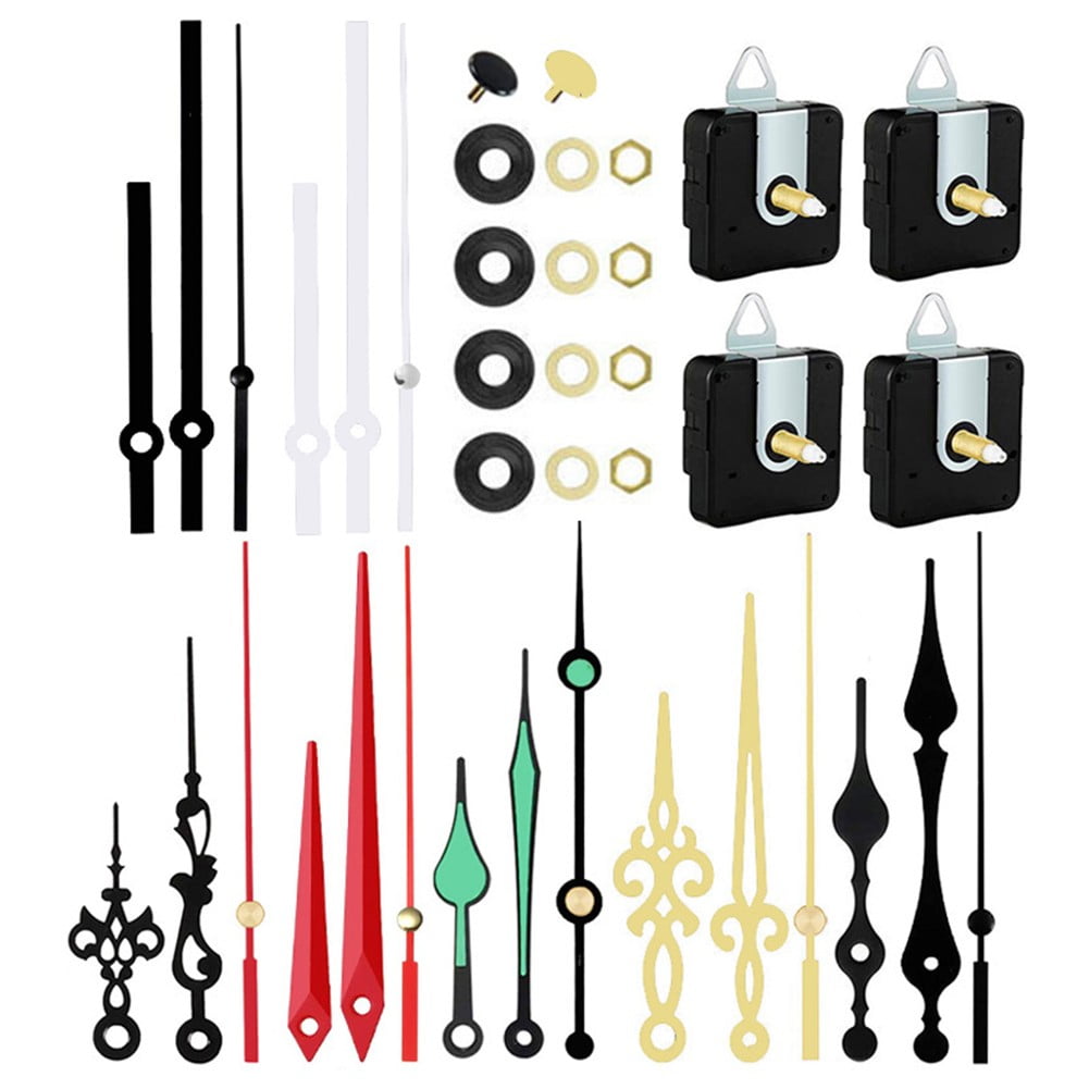 Silent DIY Wall Clock Movement Set with Metal Pointers Multiple PCS ...