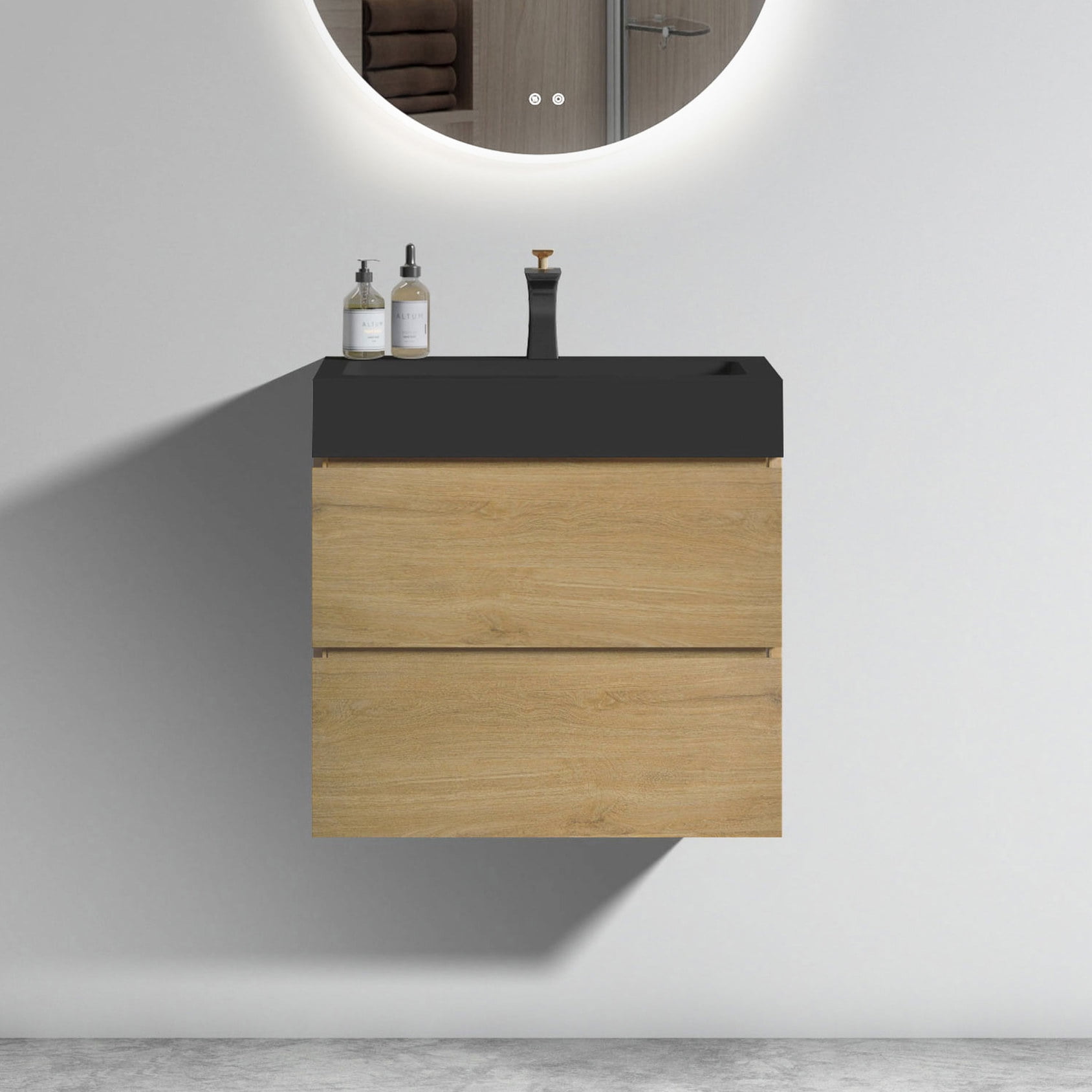 Silent DTC Soft - Closing Drawers | Modern Bathroom Vanity for Tidy ...