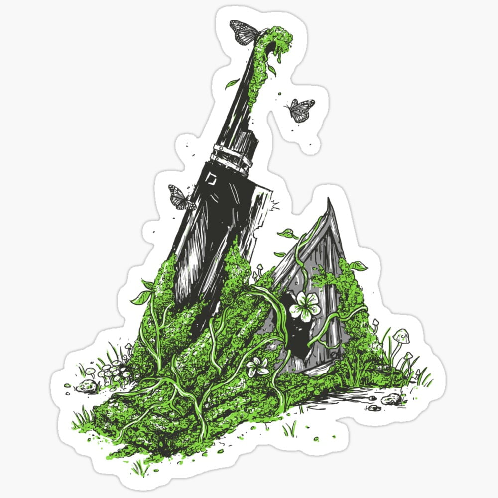 Silent Decay Sticker Phone Decal Water Bottle Stickers Car Decals ...