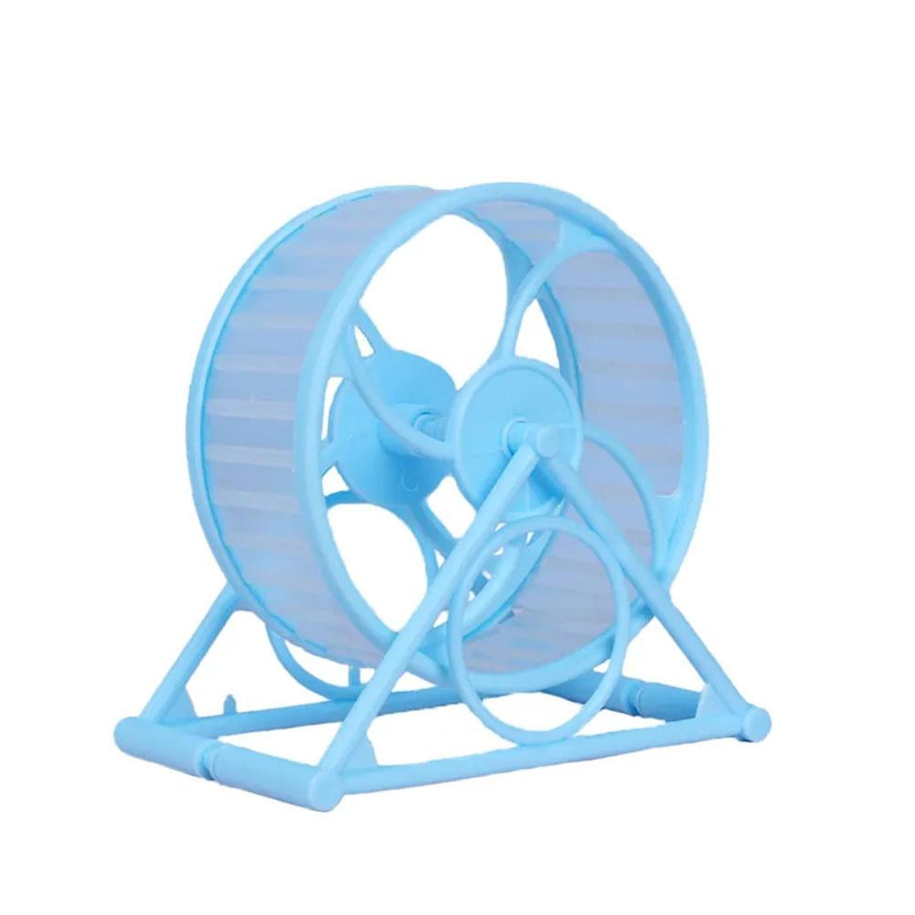 Silent Exercise Wheel for Hamsters - Plastic, 11cm Diameter, Non-Snag ...