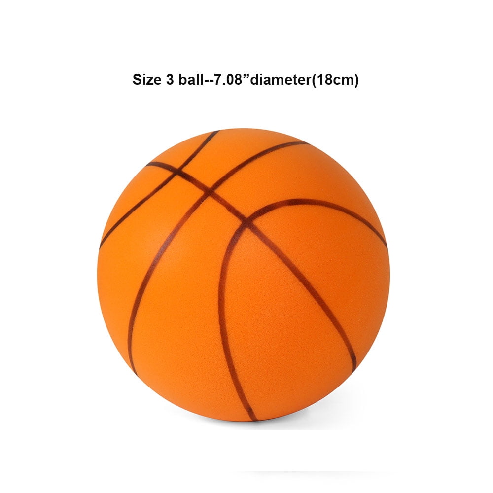 Silent Foam Basketball Size 3/5/7 Indoor Mute Training Ball with Noise ...