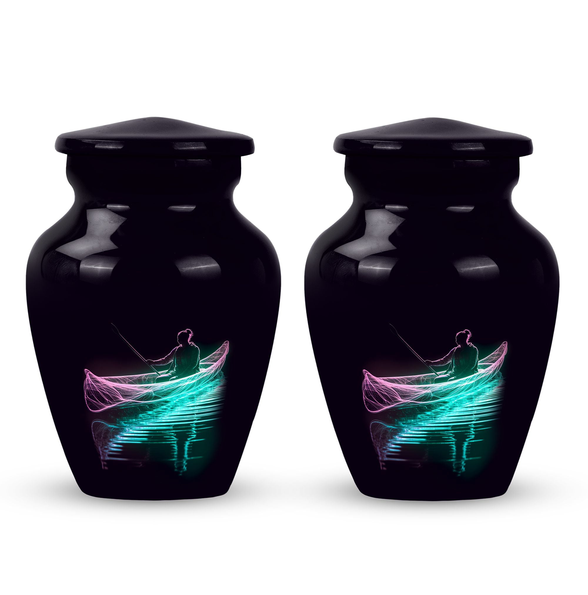 Silent Glow Little Urns For Human Ashes - Small Memorial Urns For Human ...