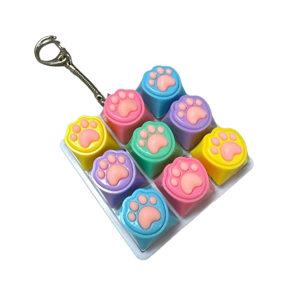 Silent Keyboard Fidget Toy,Fidget Keyboard for Stress Relief, Silent ...
