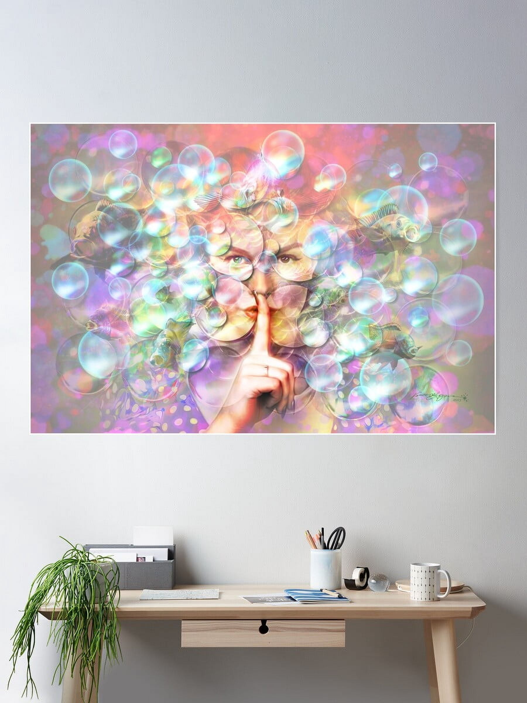 Silent Loudness Poster Wall Art, Modern Wall Decor For Living Room ...