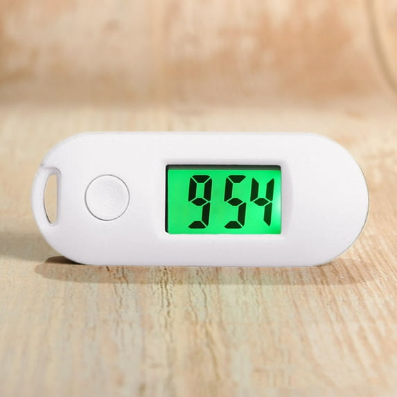 Silent Luminous Mini Portable Digital Clock – Battery-Powered, Green ...