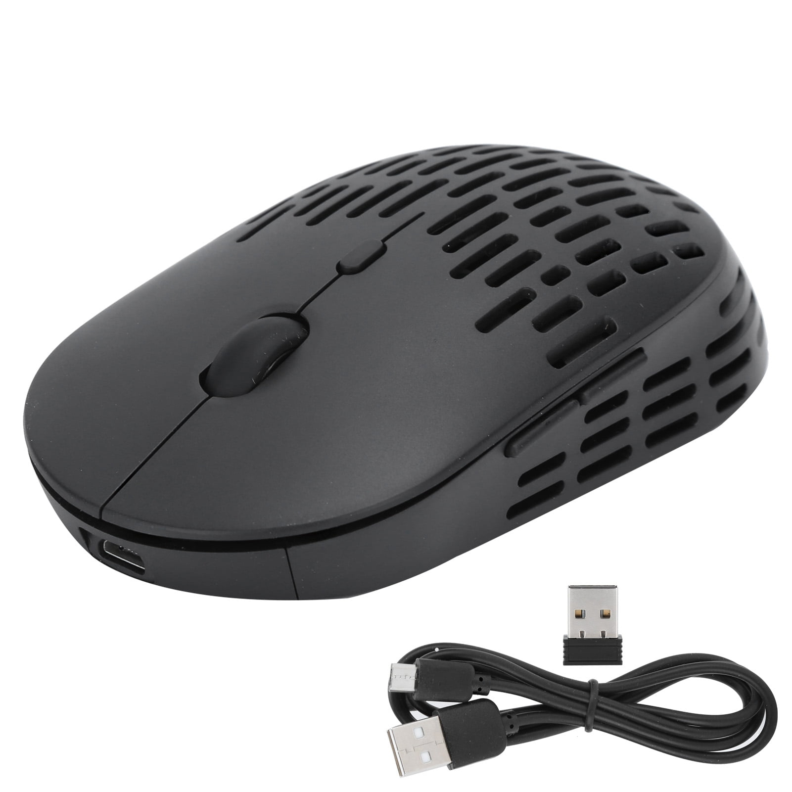 Silent Mini Mouse, Rechargeable Hollow Design Ergonomic Mouse With ...