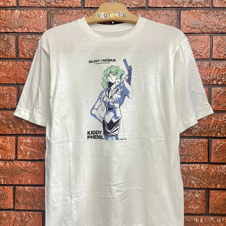 Silent Mobius "Kiddy Phenil" 1991 Sci Fi Anime The Movie Promo T Shi ...