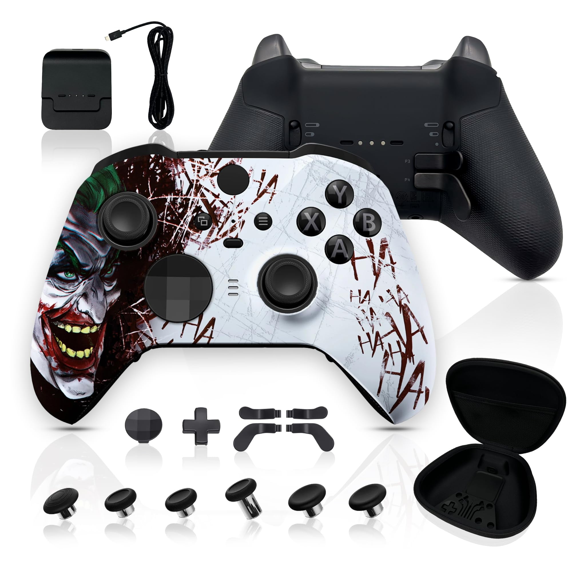 Silent Modz Custom Elite Series 2 Wireless Controller Compatible with Xbox Series X, Xbox Series ...
