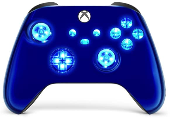 Silent Modz Custom Modded Controller 7 LED Colors Trigger Stopper Mod w ...
