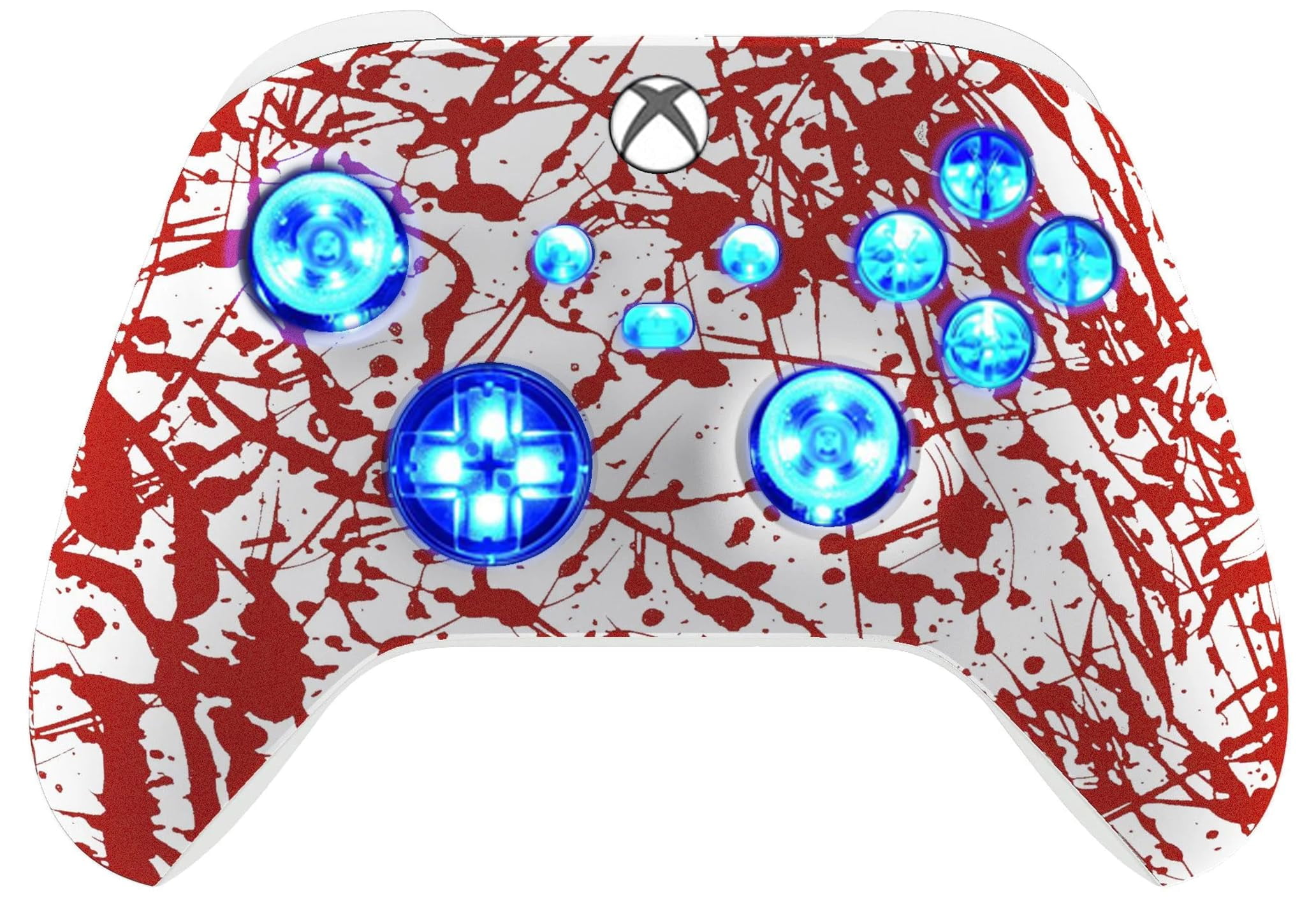 Silent Modz Custom Modded Controller 7 LED Colors Trigger Stopper w/Pro ...