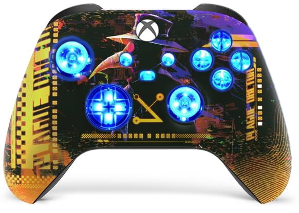Silent Modz Custom Modded Controller 7 LED Colors Trigger Stopper w/Pro ...