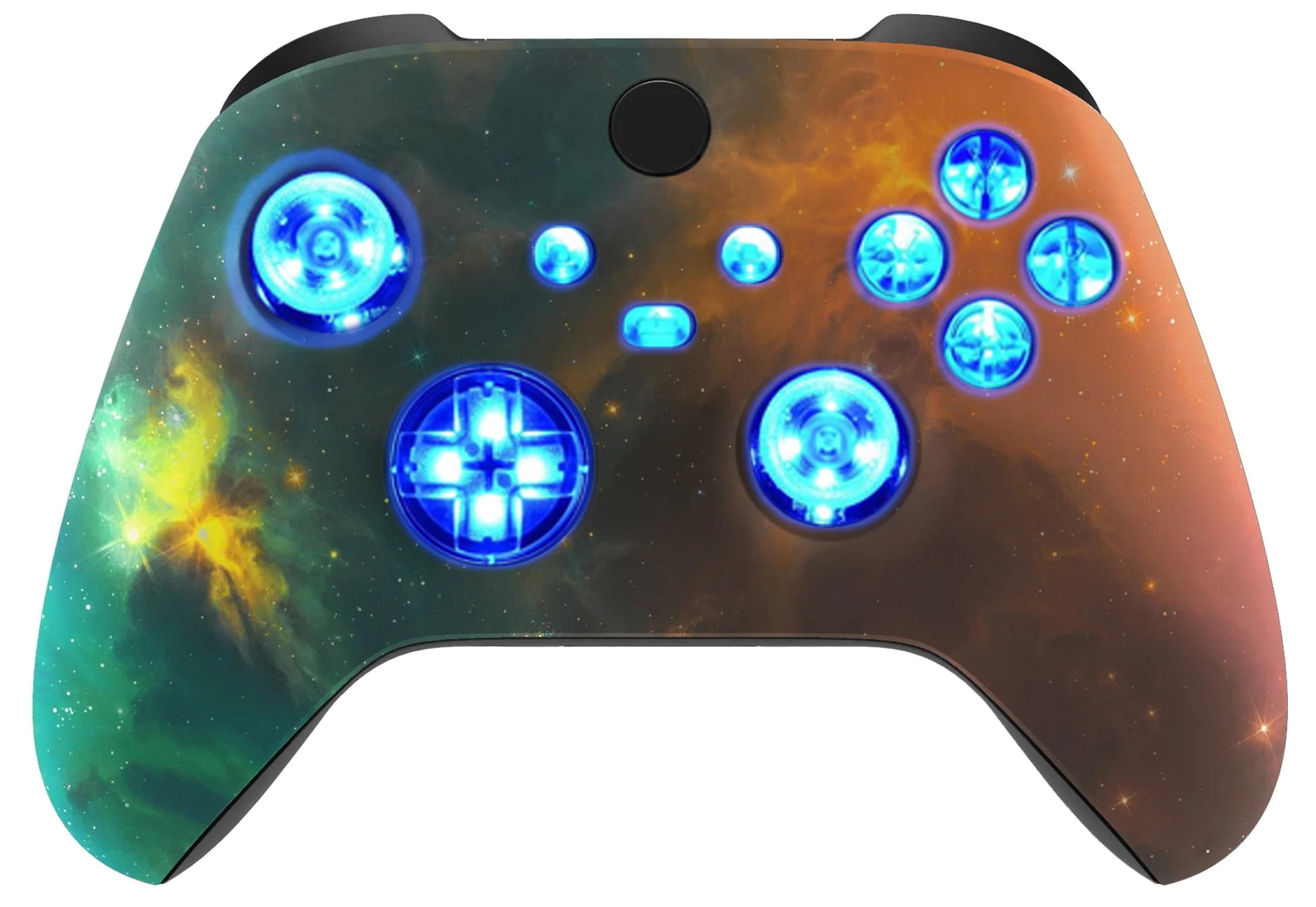 Silent Modz Custom Modded Controller 7 LED Colors Trigger Stopper w/Pro ...