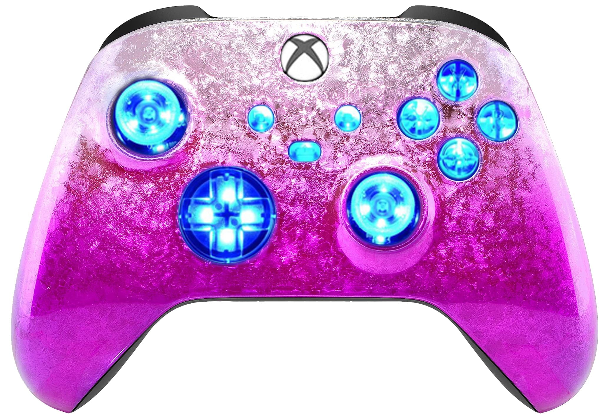 Silent Modz Custom Modded Controller 7 LED Colors Trigger Stopper w/Pro ...