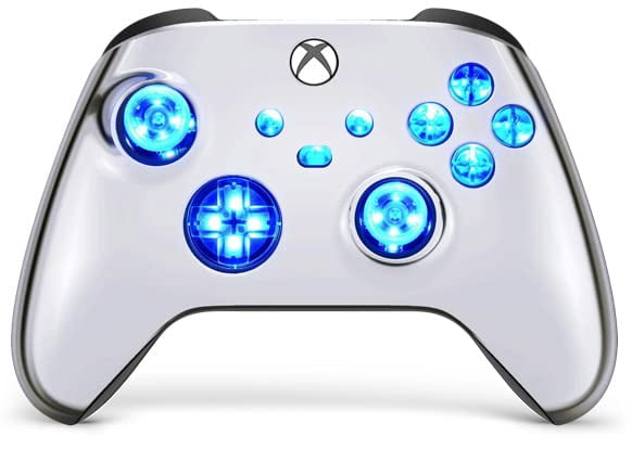 Silent Modz Custom Modded Controller 7 LED Colors Trigger Stopper w/Pro ...