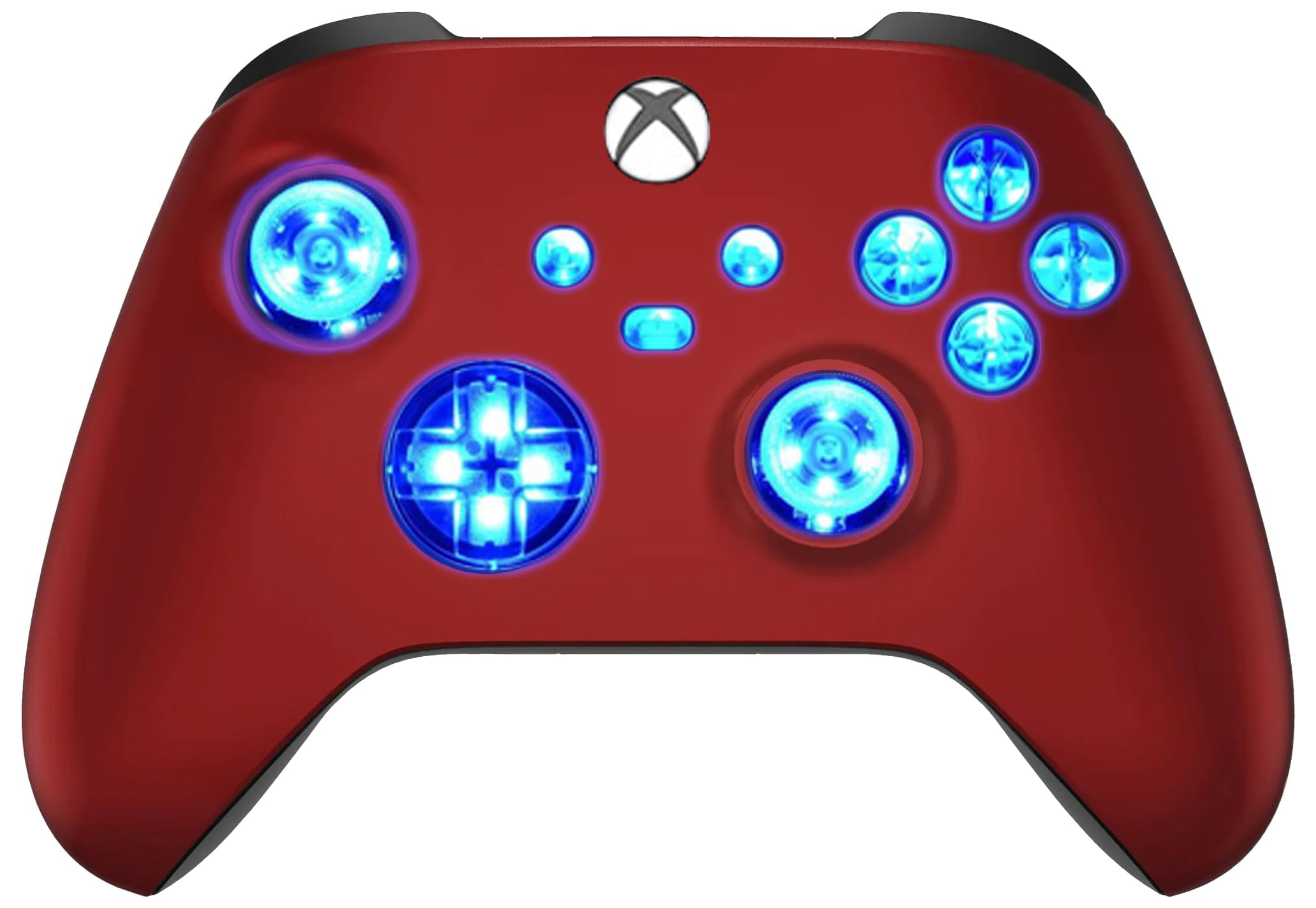 Silent Modz Custom Modded Controller 7 LED Colors Trigger Stopper w/Pro ...