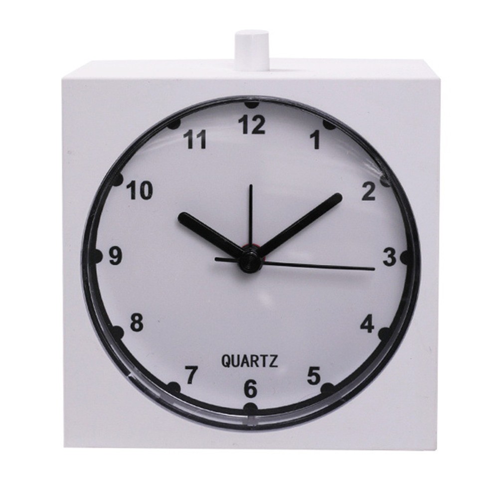 Silent Movement Clock Compact Alarm Clock Compact and Portable No ...