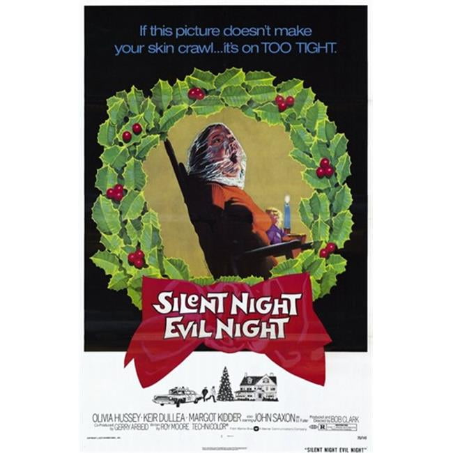 Silent Night Evil Night Movie Poster - 11 x 17 in. - Walmart.com