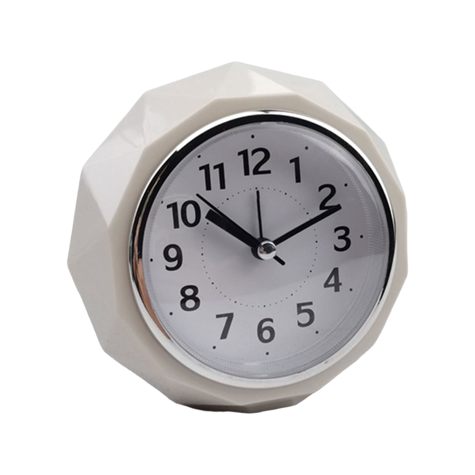 Silent Night Light Desk Clock - Precise, Battery Powered, Non-Ticking ...