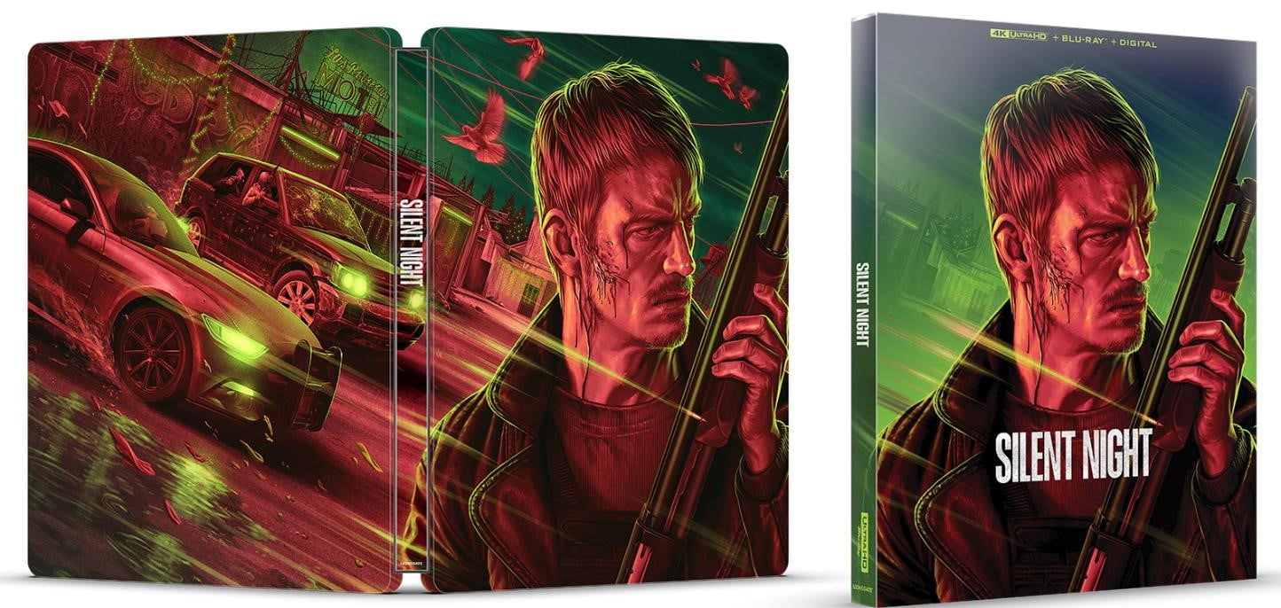 Silent Night (Steelbook) (Walmart Exclusive) (4K Ultra HD + Blu-Ray + Digital Copy) - Walmart.com